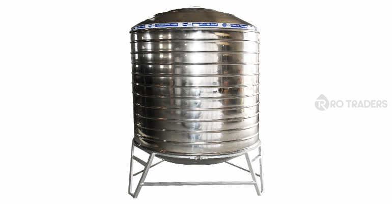 Aquasafe 5000 Litre SS Water Tank - RO Traders