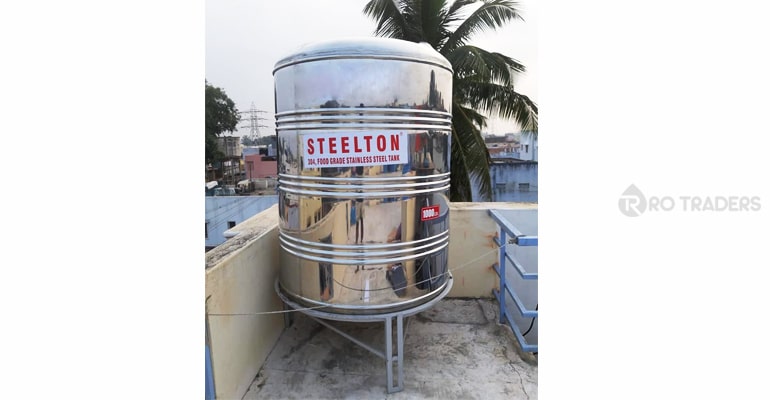 Steelton 1000 Litres SS Tank (10 Year Warranty)
